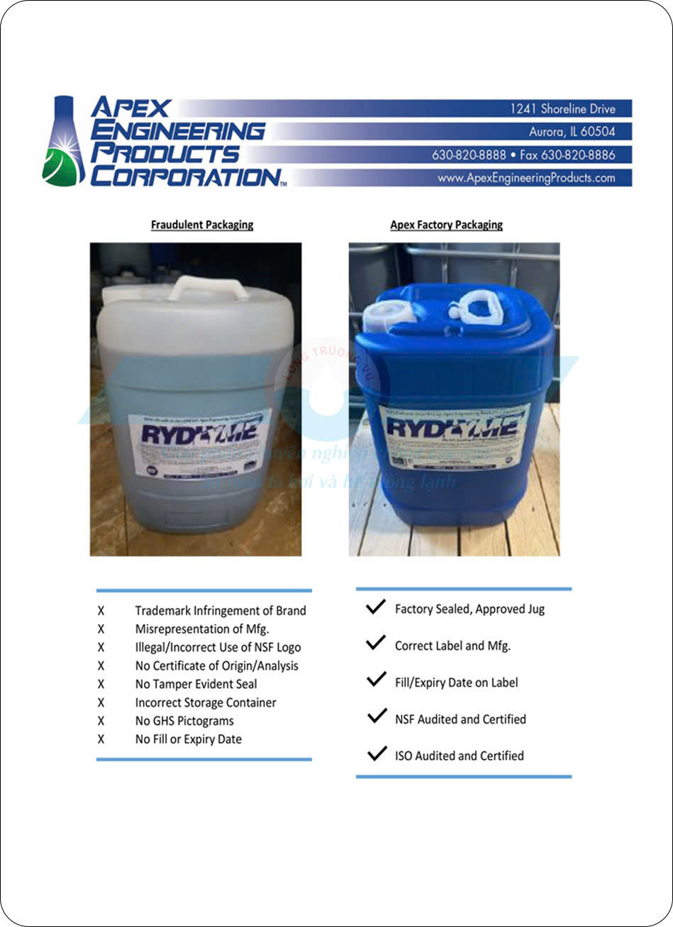 Sự khác biệt rõ rệt giữa Rydlyme Singapore và Rydlyme Mỹ